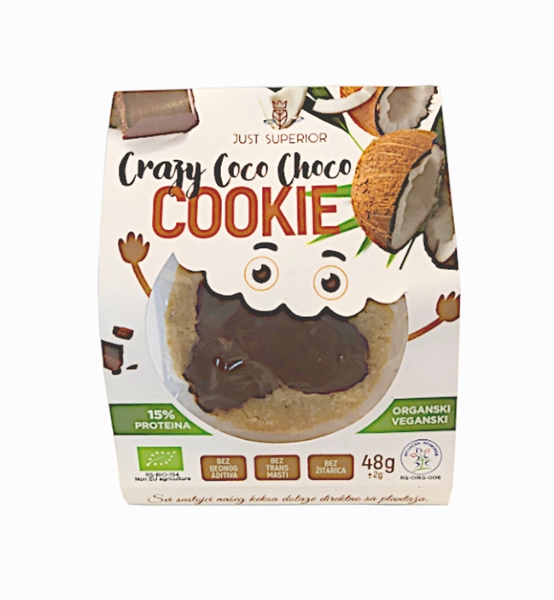 Zdrava hrana Efedra online Bioshop | Crazy coco choco cookie